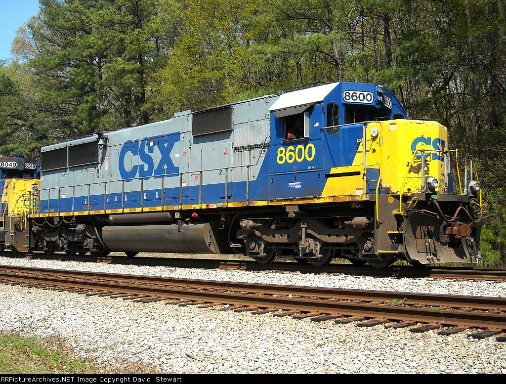 CSX SD50-2 8600